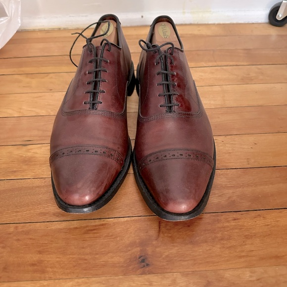 Shoes | Allen Edmonds Burgundy Dress Shoes 11 B | Poshmark